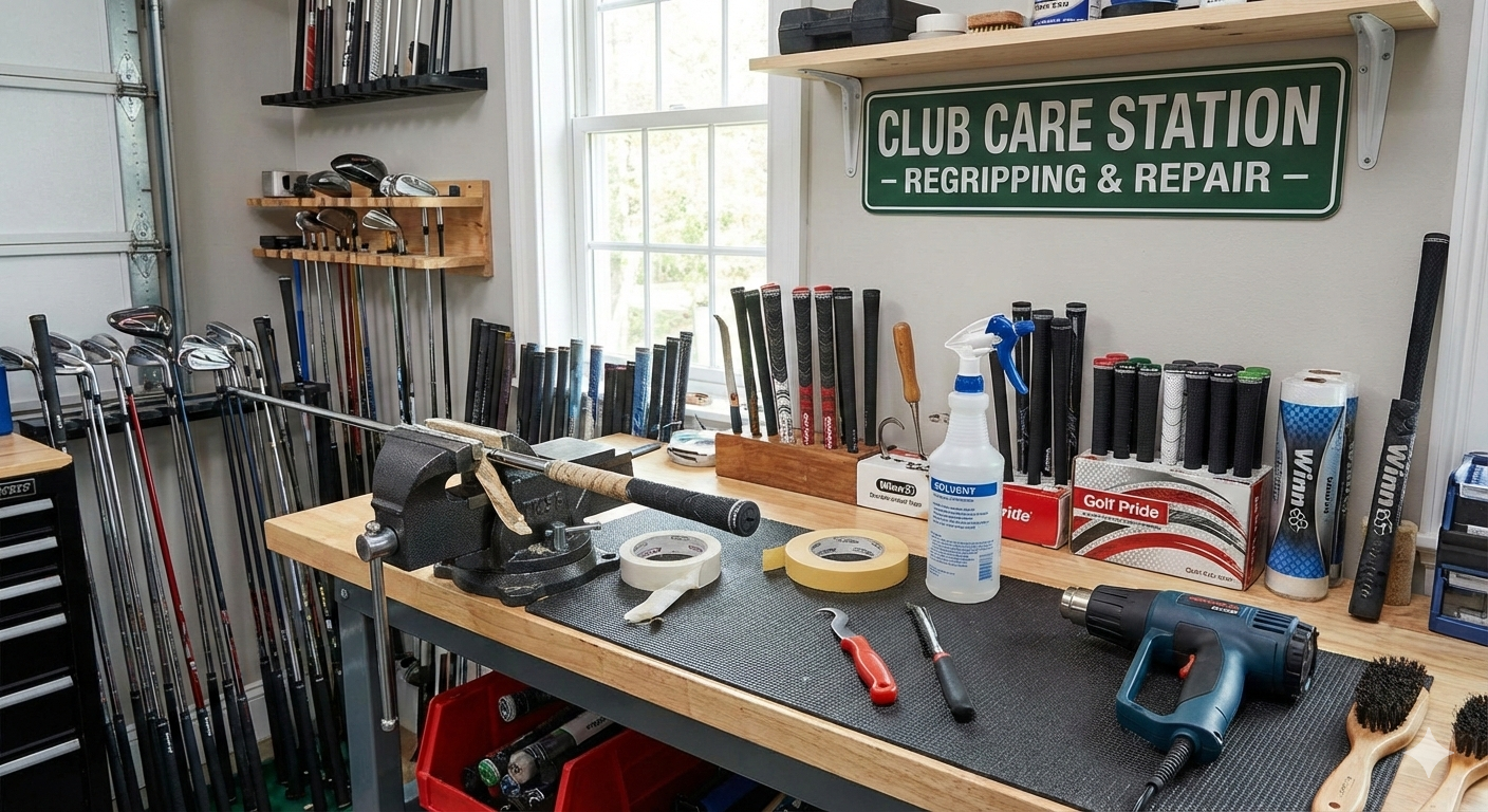 Club Care Station: Setting Up for Regripping & Basic Maintenance - Golf ...